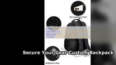Custom Anti Theft Business Laptop Backpack with Lock