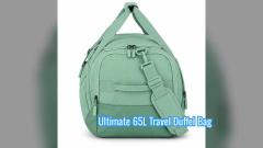 Best 65L Large Travel Duffel Bag for Gym and Weekend Trips