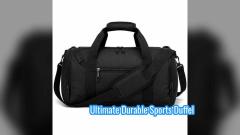 Premium Water Resistant Sports Duffel Bag for Travel and Gym