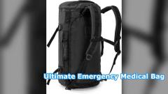 Lightweight Emergency Medical Bag for First Responders