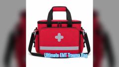 17 Inch EMT Trauma Bag Professional Medical Organizer