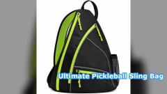 Best Pickleball Sling Bag with Fence Hook for Players