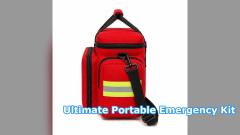 Portable Emergency Medical Bag for Travel and Home Safety