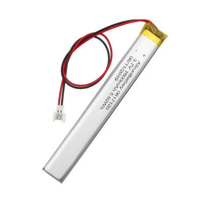 Cina Batterie ai polimeri di litio personalizzate Batteria LiPo ultra stretta da 3,7 V 1600 mAh in vendita