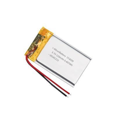 Cina Batteria LiPo da 3,7 V 110 mAh / Batterie ai polimeri di litio ricaricabili ultra sottili in vendita