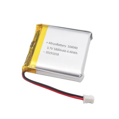 Cina Batteria al litio medica ricaricabile personalizzata LiPo 3,7 V 1800 mAh in vendita