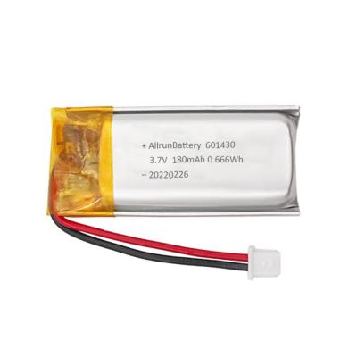 Cina Batteria LiPo personalizzata da 3,7 V 180 mAh Batteria Li Poly ricaricabile 1C in vendita