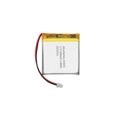 Cina Batteria LiPo quadrata 400mAh 1C 3,7 V Batteria ricaricabile ai polimeri di litio in vendita
