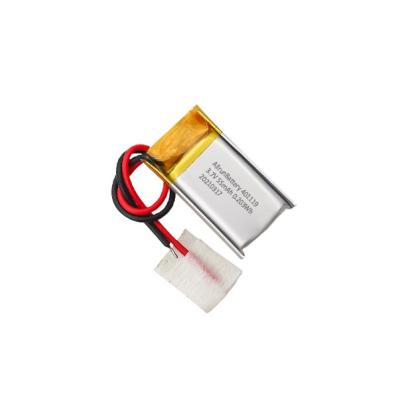 China 1C 55mAh 3,7 V kleine Li-polybatterij 401119 voor IoT Smart Devices Te koop
