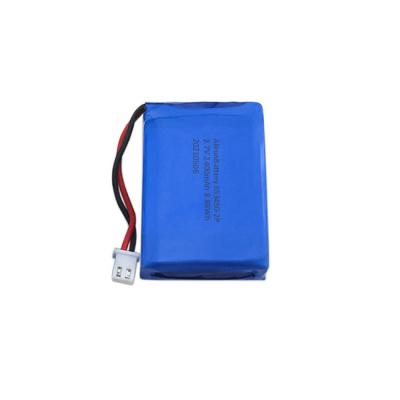 Cina Potente batteria LiPo da 3,7 V 2400 mAh Batteria ai polimeri di litio 1S2P in vendita