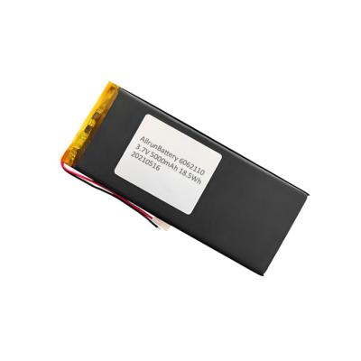 Cina Batteria ai polimeri di litio leggera Batteria al litio ricaricabile da 3,7 V 5000 mAh in vendita