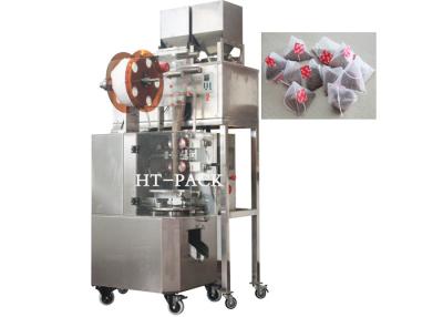China Inmersión de nylon automática de la empaquetadora del té del bolso del triángulo HT-SJB02 en tipo del bolso en venta