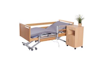 China Multi-functional Central Control Adjustable Hospital ICU Critical Care Bed with Aluminum Alloy Frame for sale