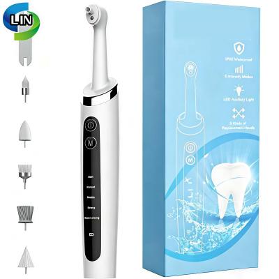 China 5V Ultrasonic Teeth Cleaner with ABS and Stainless Steel Multifunctional Dental Scaler CE FCC ROHS Certified for sale