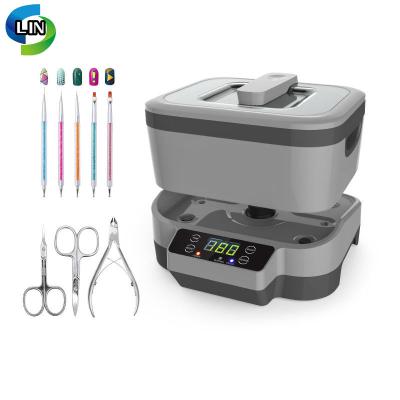 China Mini dental ultrasonic cleaner with 3.2L tank capacity SUS304 stainless steel and 40KHz vibration frequency for sale