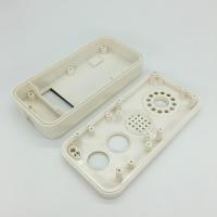 China Plastic White Plastic Injection Shell Doorbell Plastic Molding for sale
