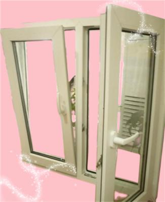 Cina Finestra isolata termica della stoffa per tendine di UPVC con vetro laminato/temperato in vendita