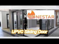 Dubbel geglazuurd UPVC-schuifvenster met dubbele EPDM-dichting