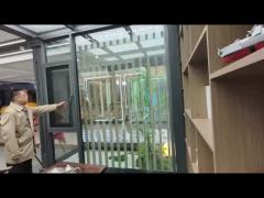 A construção da porta do perfil UPVC dos materiais de construção do retângulo UPVC personalizou