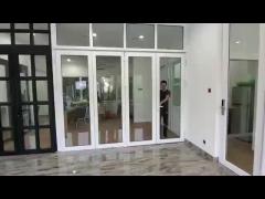 Twee/Drie Spoor UPVC Schuifdeur Gelamineerde Hitteisolatie