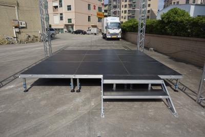 China aluminum folding stage used portable event stage used portable stage platform outdoor beyond stage lighting for sale