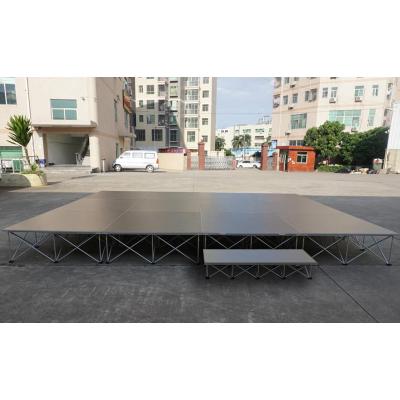 China portable aluminium smart stage portable stage system used lighting concert stage portable smart stage hire for sale