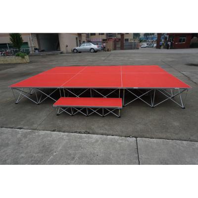 China portable dj stage portable stage design used portable smart stages for sale