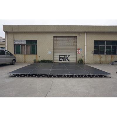 China portable aluminium smart stage portable stage system used lighting concert stage portable smart stage hire for sale