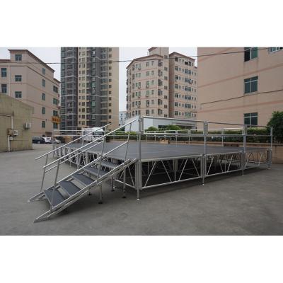 China aluminum truss stage light frame wedding stage bd	party balloon stage stage performance stage for sale