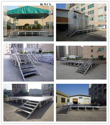 China mobile stage for sale	portable aluminum stage riser aluminum staging planks for sale
