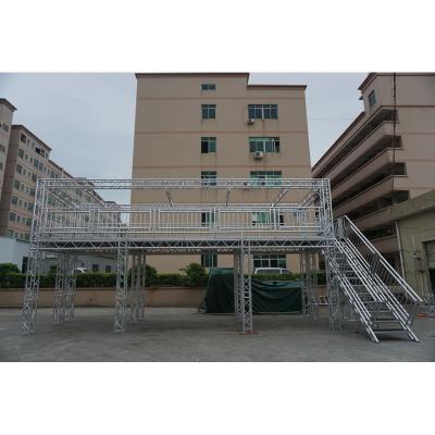 China mobile stage trailer folding aluminum portable stage aluminum staging platform wedding stage decoration for sale