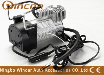 China Compresor de aire portátil auto del indicador 12V del inflador del neumático, compresor de aire eléctrico portátil en venta