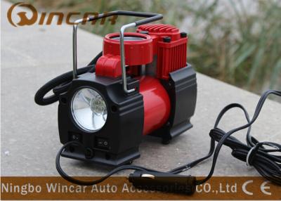 Cina Due compressore d'aria elettrico portatile del cilindro 12V con la luce del LED in vendita
