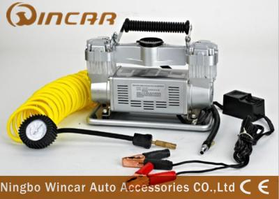 Cina Mini cilindro portatile del doppio del compressore d'aria del carro armato 12V del compressore d'aria in vendita