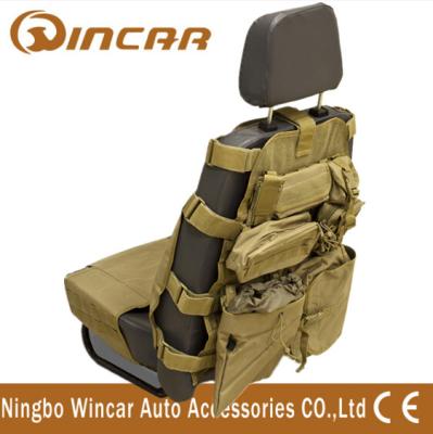 China Außerhalb Schwarzen 4x4 des nicht für den Straßenverkehr/versanden Sie Auto-Sitzbezug mit Taschen zu verkaufen