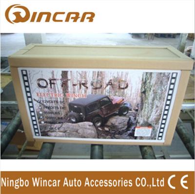 Cina argano elettrico 12000lbs fuori da CC di prestazione 12V degli accessori dell'automobile della strada in vendita