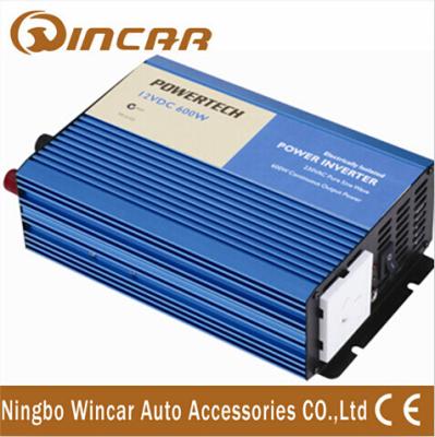 China Stromverbrauch DCs 12V 24V, 50hz/der Anstiegsenergie 600w-pure 60hz 1200W Sinuswellen-Autoenergieinverter zu verkaufen