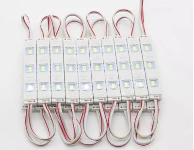 中国 SMD2835 IP67 RGB LEDライトモジュール 1.5W 150LM 12V DC入力 フルカラー光源 販売のため