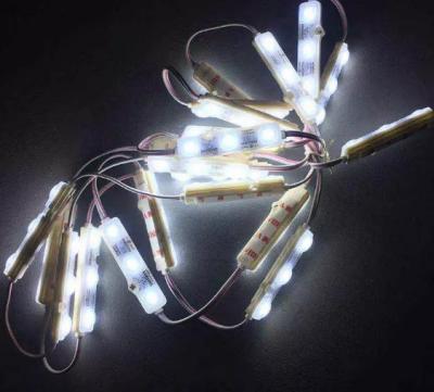 China LED Lichtmodules 3 Lichtbord Lens LED Injectiemodule DC12V SMD 2835 IP65 Waterdicht Reclame Letters Te koop