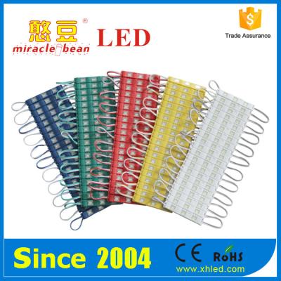 China New Style 12V 0.75W SMD2835 3led Module Light Waterproof Ip65 White Led Module for Advertisement News Signage for sale