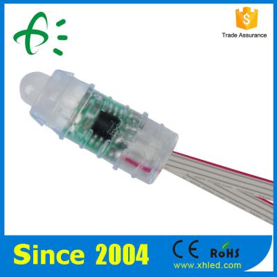 China Bullet DMX Full Color Outdoor digital rgb LED pixels 12mm diameter CE , ROHS for sale