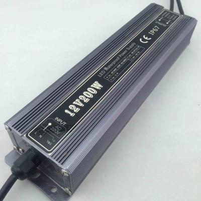 Cina Fornitore di alimentazione a led con luce a punta a led LPV200W 200-240vac Voltaggio di uscita 12v 24v 36v 48v 190*49*34mm in vendita