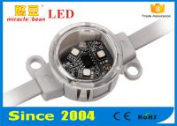 China PC Shell UV Protect RGB 30mm Pixel Strings with XH6897 IC - DC12V 0.75W LED Landscape Lighting for sale