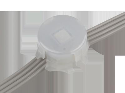 China Luz exterior do ponto do diodo emissor de luz de SMD5050 RGB 120 corpo do PC do ângulo de feixe 0.3W do grau DC12V à venda