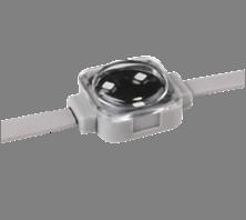 China o ponto IP67 impermeável claro 1W 12V do diodo emissor de luz de 25mm RGBW personalizou o feijão do milagre à venda