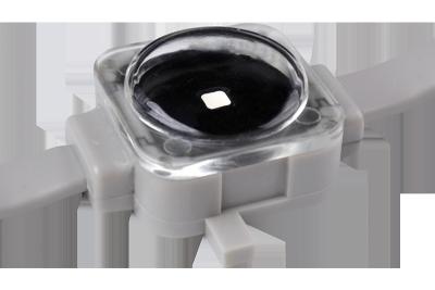 China Cor SMD3535 exterior clara do ponto 0.3W 12V 25mm do diodo emissor de luz do feijão IP67 do milagre única à venda