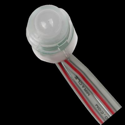 中国 IP67 LEDピクセル ライト屋外の防水12MM 0.3W DC5V TTL6898 RGB 販売のため