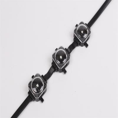 China DMX512 conduziu as luzes 0.3W exterior impermeável DC5V 25mm Smd3535 RGB IP67 do pixel do ponto à venda