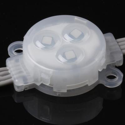 China Ponto impermeável exterior IP67 claro do diodo emissor de luz de 1W Smd3535 DMX512 DC12V 30mm RGBW à venda