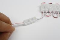 China 1.5W 200LM RGB LED Light Module 75×15mm IP67 Waterproof 30000 Hours Lifespan for sale
